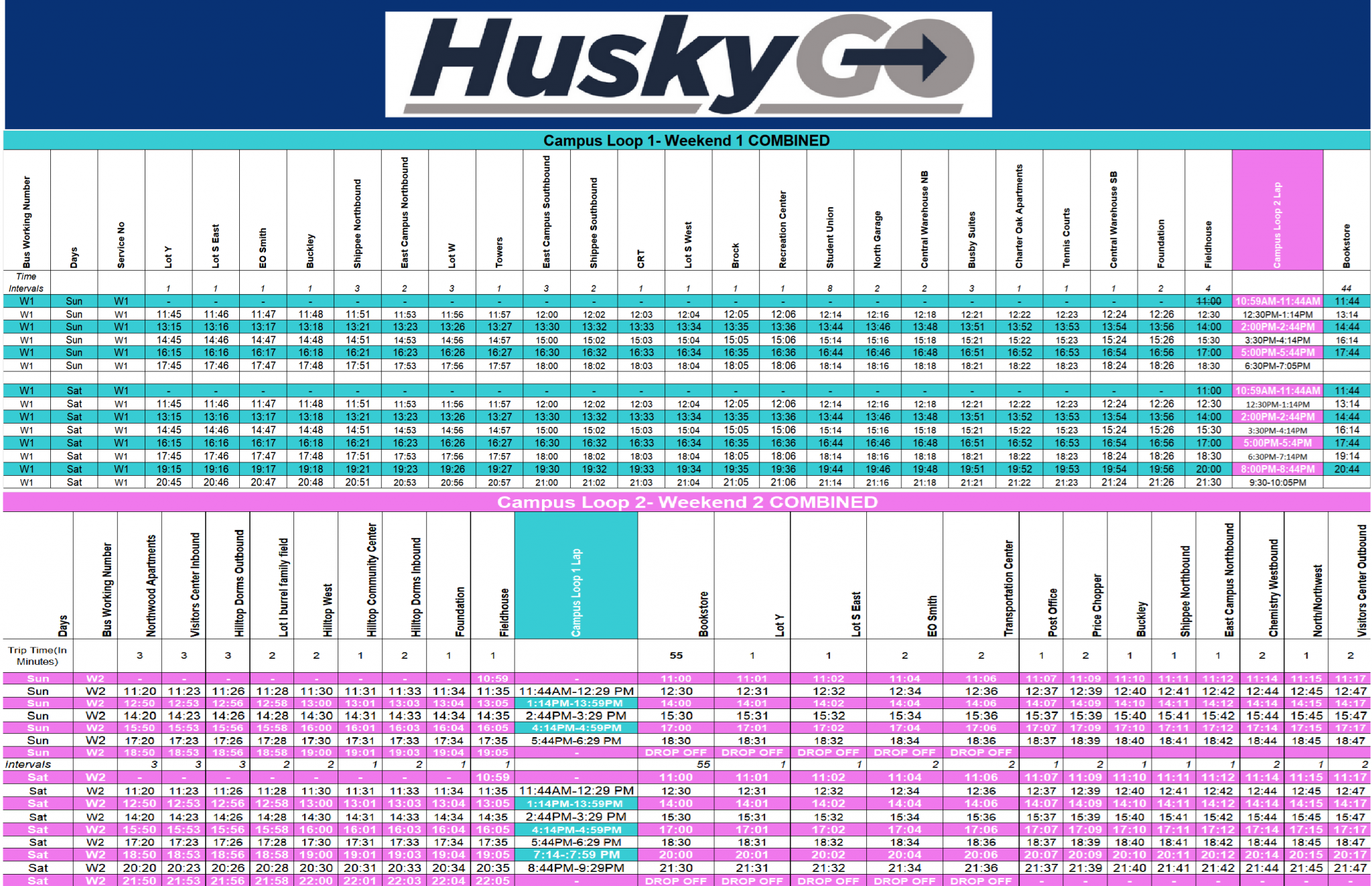 Summer 2025 Shuttle Service | Transportation Services